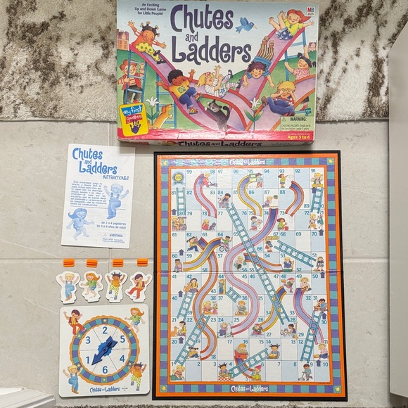 Hasbro | Toys | 999 Chutes And Ladders Board Game | Poshmark